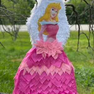 Princess Aurora Pinata! 27”x16”x4” Sleeping Beauty Theme - Etsy