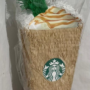 Coffee Pinata! 27”x 16”x 4” Starbucks Theme - Etsy