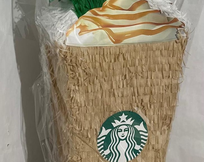 Coffee Pinata 27x 16x 4 Starbucks Theme - Etsy