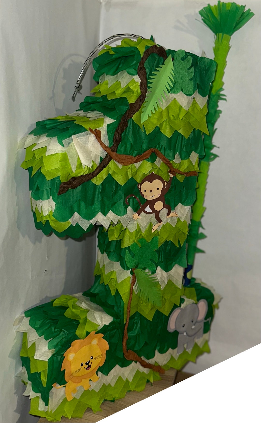 Safari Pinata! 27”x16”x4” Jungle Animals Theme - Etsy