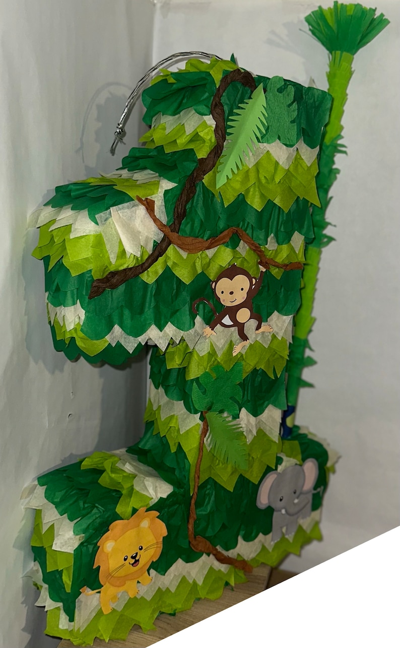 Safari Pinata! 27”x16”x4” Jungle Animals Theme - Etsy