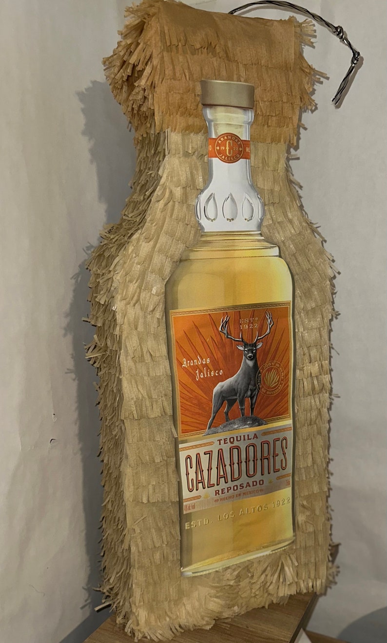 Tequila Cazadores Pinata!! 27”x15”x4” - Etsy