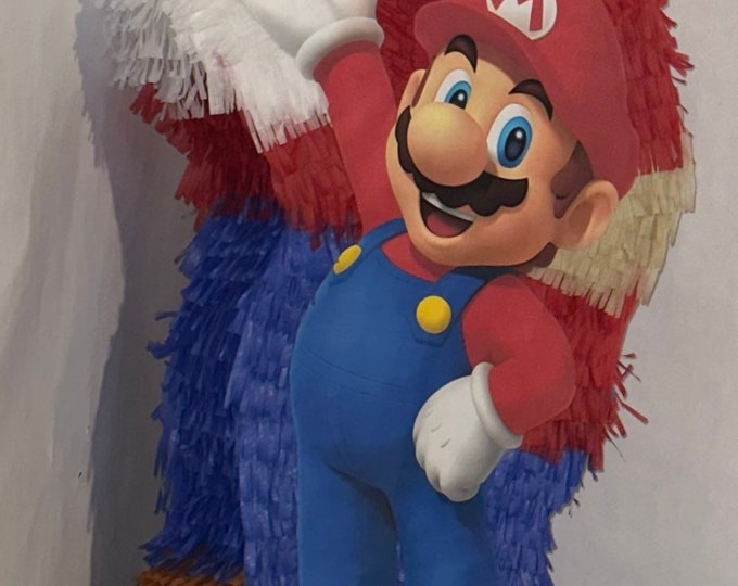 Super Mario Pinata, Luigi Pinata (face), Super Mario Pinata (face ...