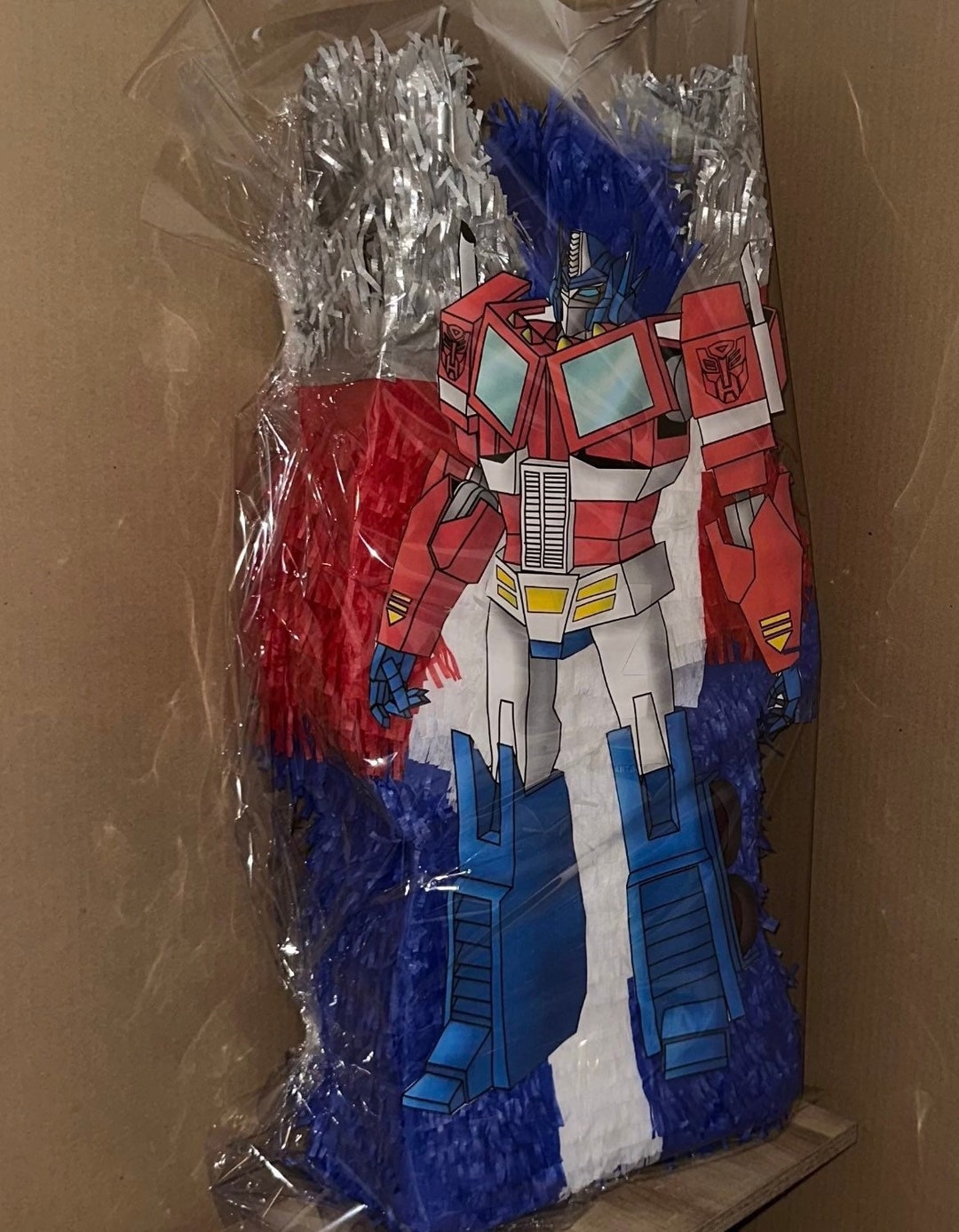 Optimus Prime Pinata! 27”x14”x4” Transformers Theme - Etsy