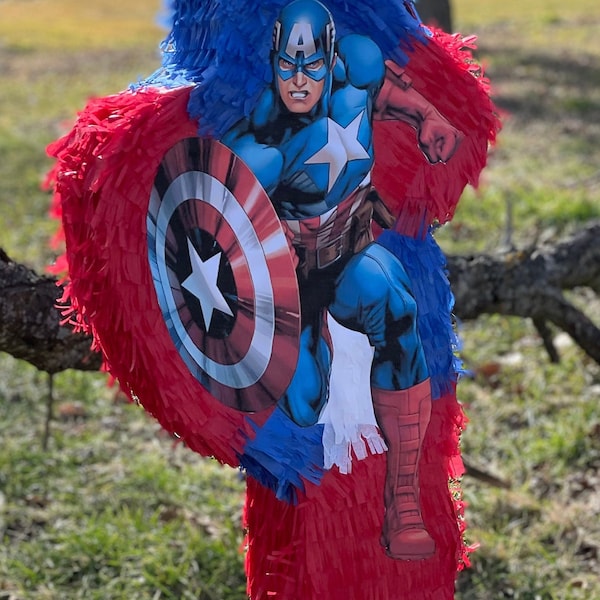 Super Hero Pinata - Etsy