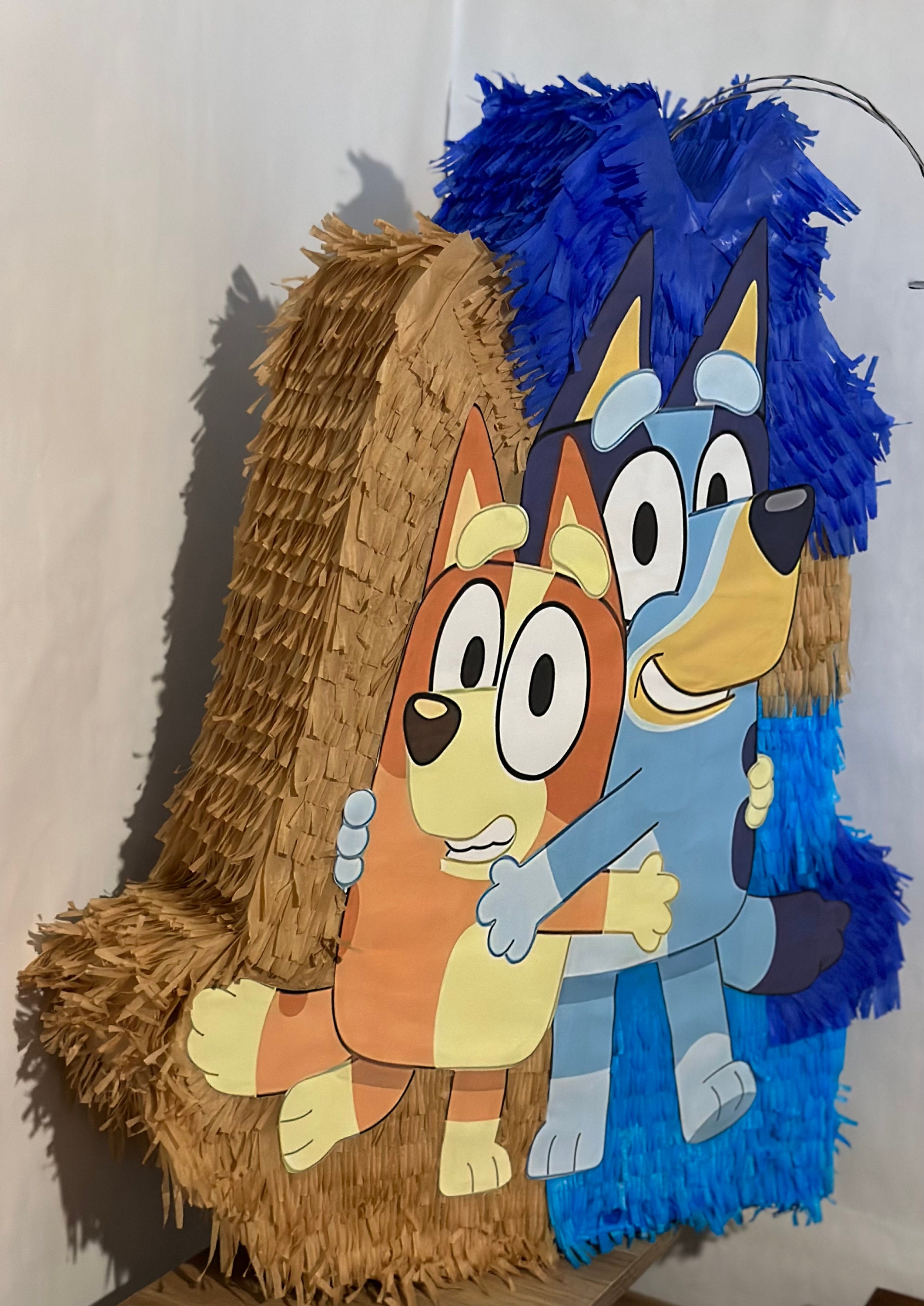 Bluey Pinata! 27”x16”x4” Bluey and Bingo - Etsy