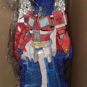 Optimus Prime Pinata! 27”x14”x4” Transformers Theme - Etsy