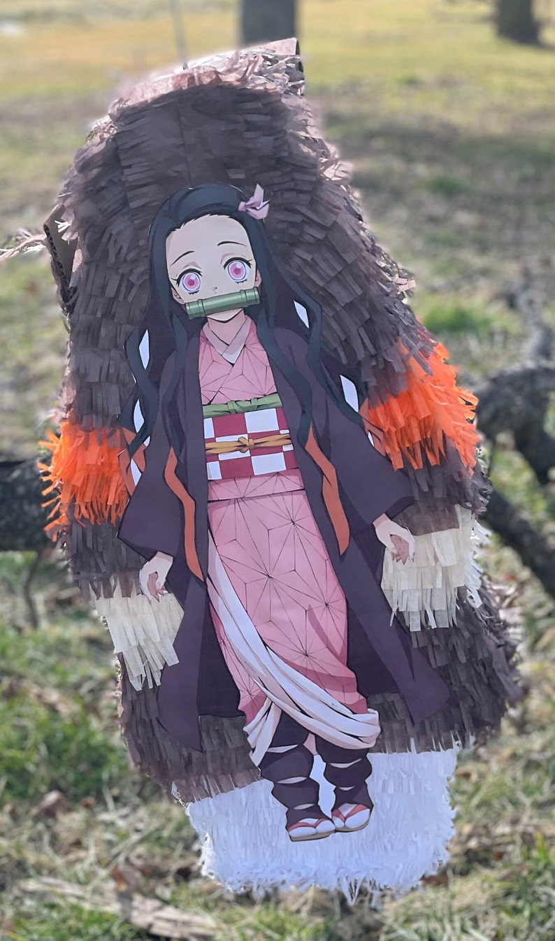 Nezuko Pinata 27x16x4 - Etsy