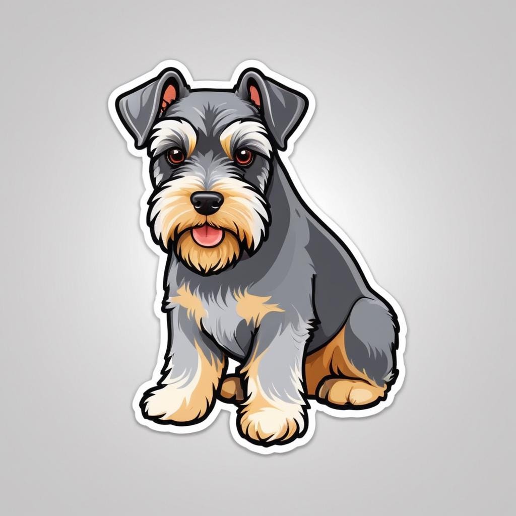 4000 Miniature Schnauzer Images | 1024x1024 Pngs | Template Design ...