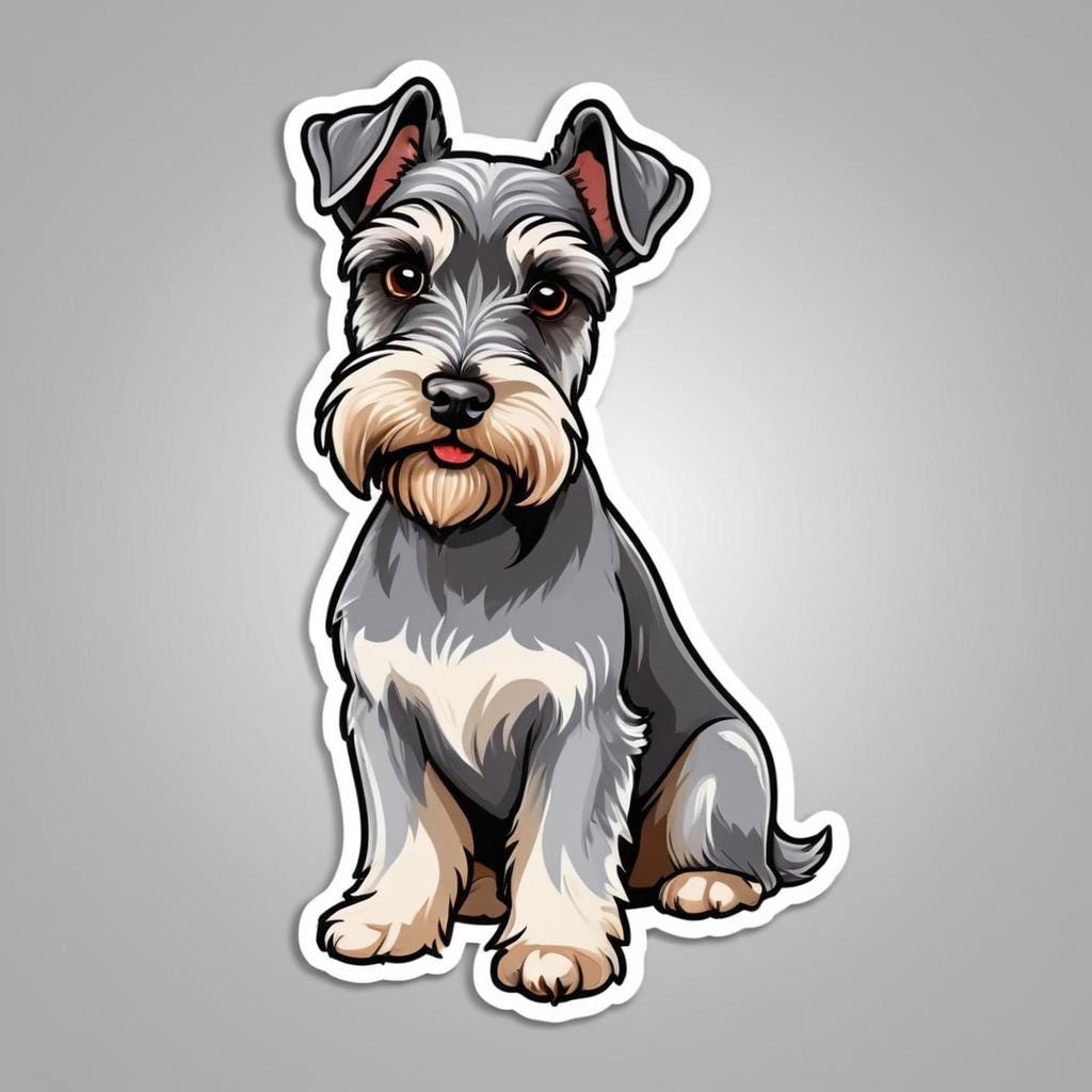 4000 Miniature Schnauzer Images | 1024x1024 Pngs | Template Design ...