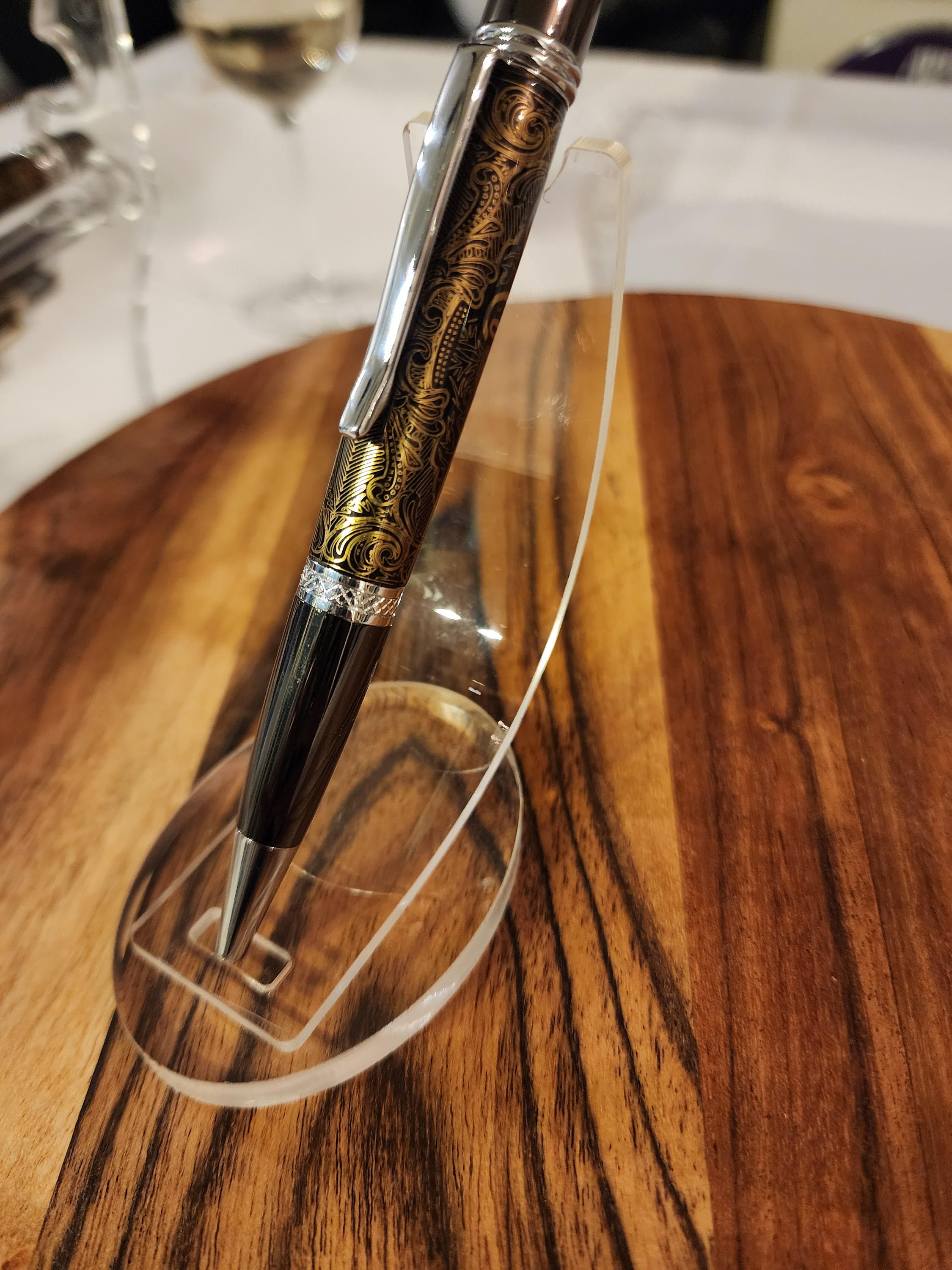 Zodiac Pens laser Engraved & Hand-turned - Etsy
