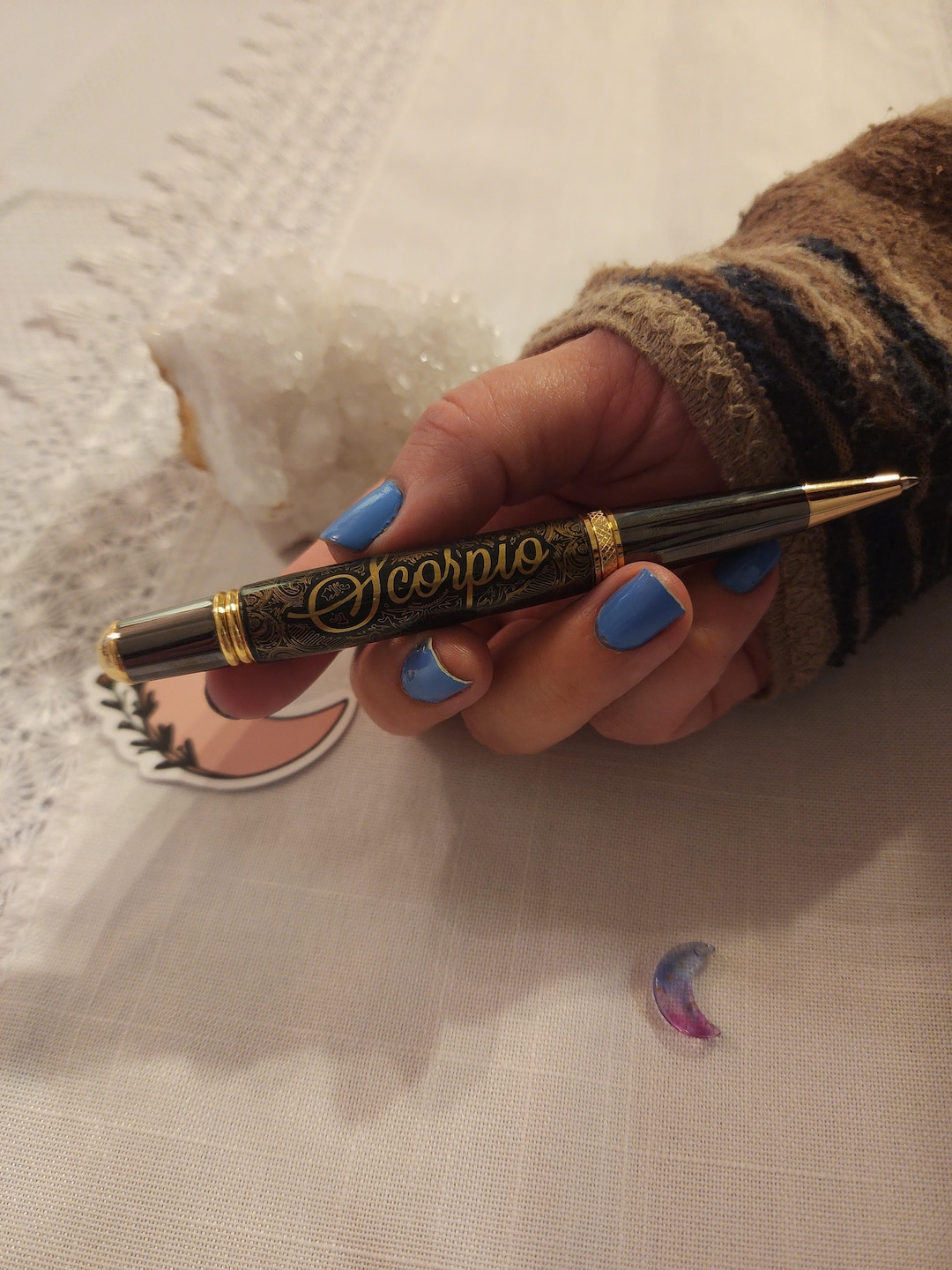 Zodiac Pens (laser Engraved & Hand-turned) - Etsy