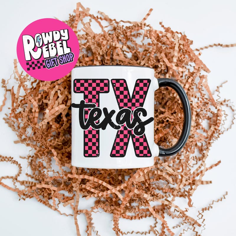 Texas Mug - Etsy