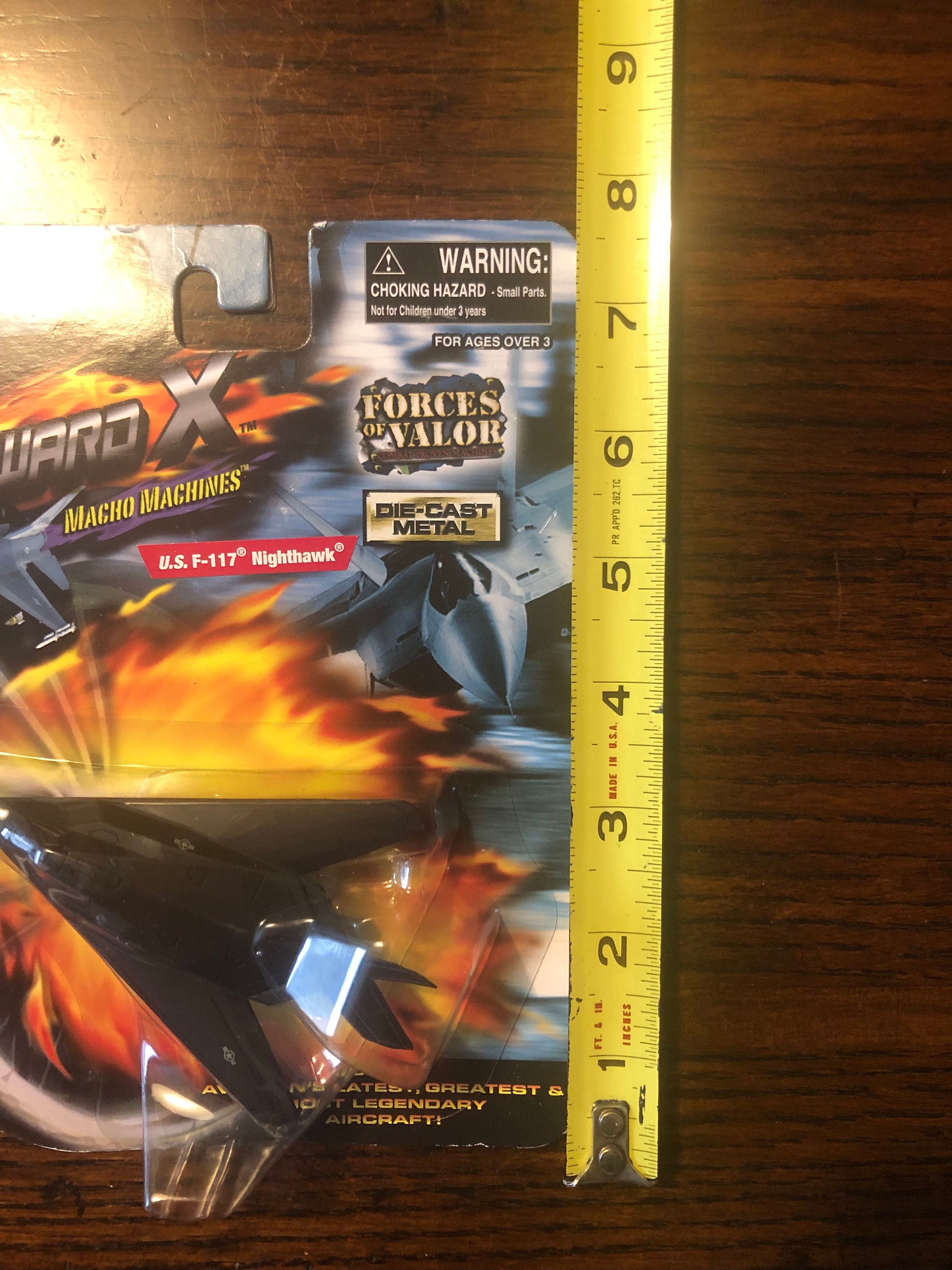 Skyward X Macho Machines Die-cast Forces of Valor Black U.S. F-117 ...