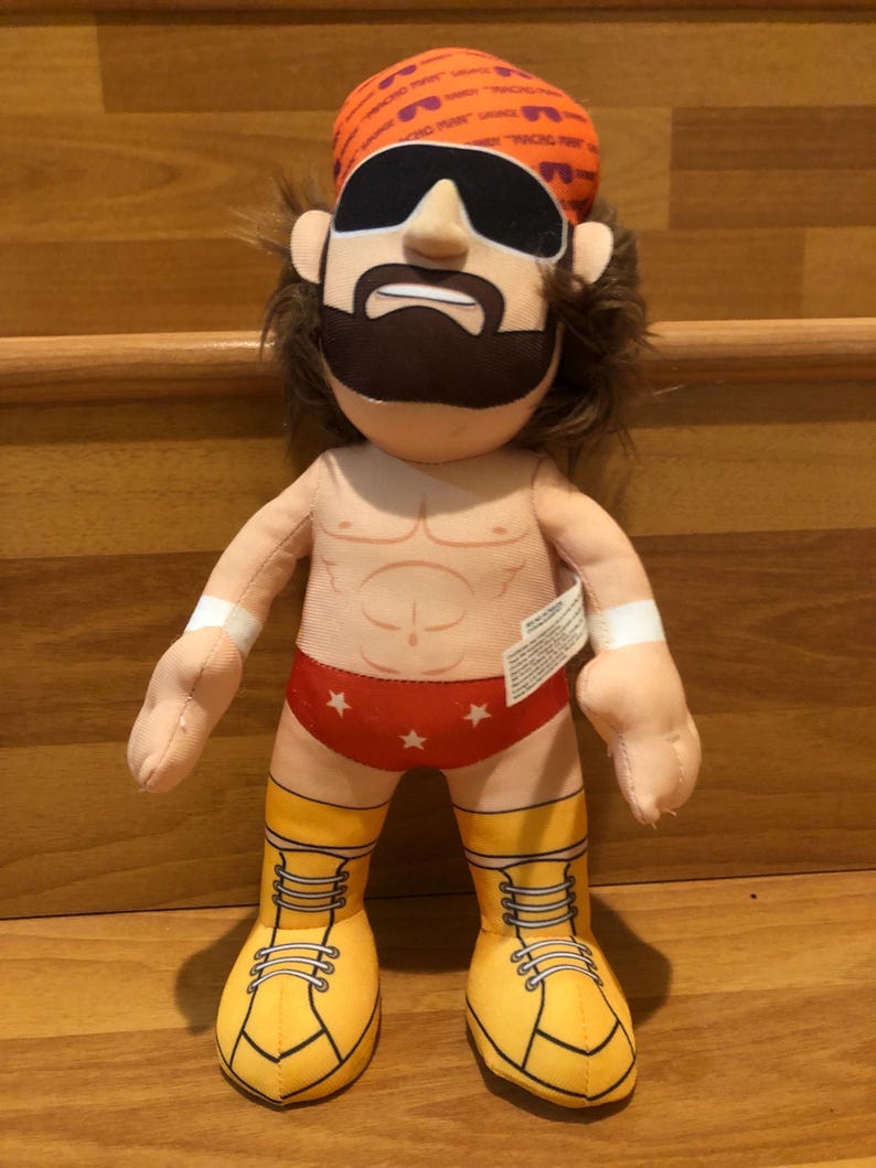 Bleacher Creatures WWE Superstar Randy macho Man Savage Approx 11 Plush ...