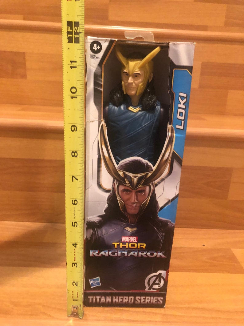 NEW Hasbro Titan Hero Series Thor Ragnarok Loki 12-inch Action Figure ...
