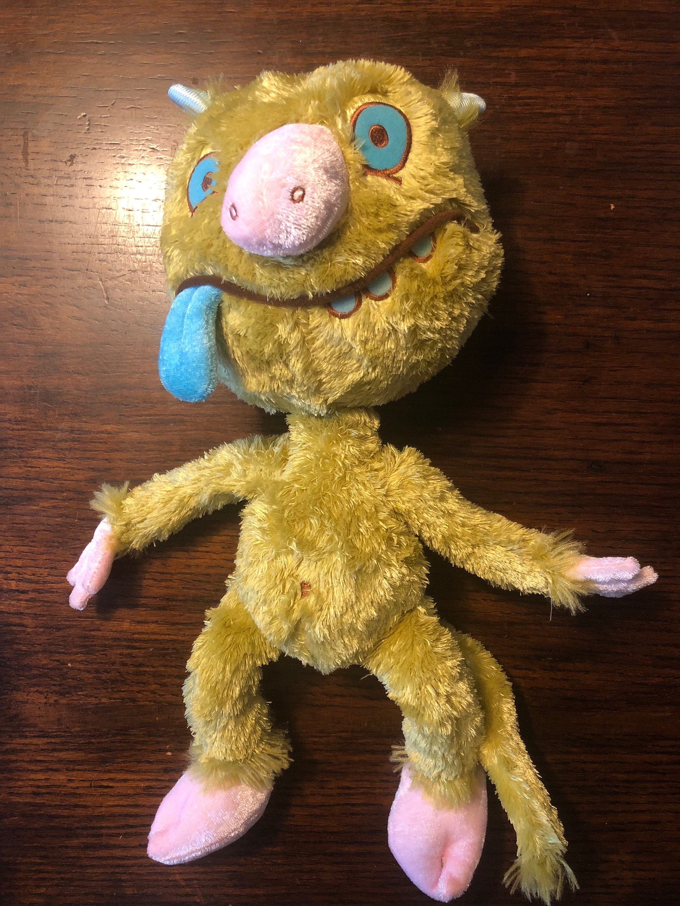 Yottoy Mo Willems Leonardo the Terrible Monster Plush Puppet - Etsy