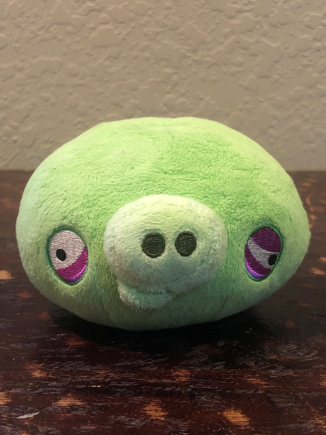 Angry Birds Earless Green Piggy Approx 4 Plush Box Does Not - Etsy