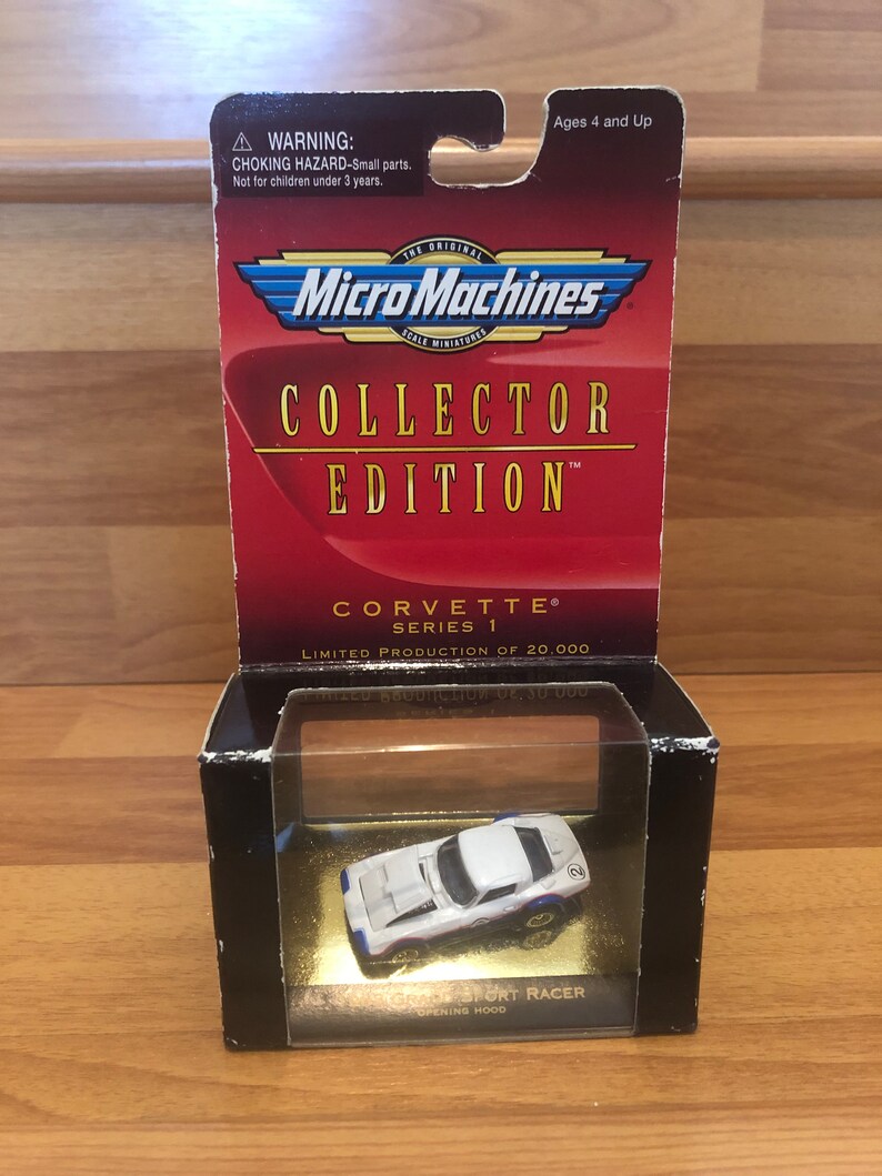 Vintage Galoob Toys Micro Machines 1963 Corvette Grand Sport Racer ...