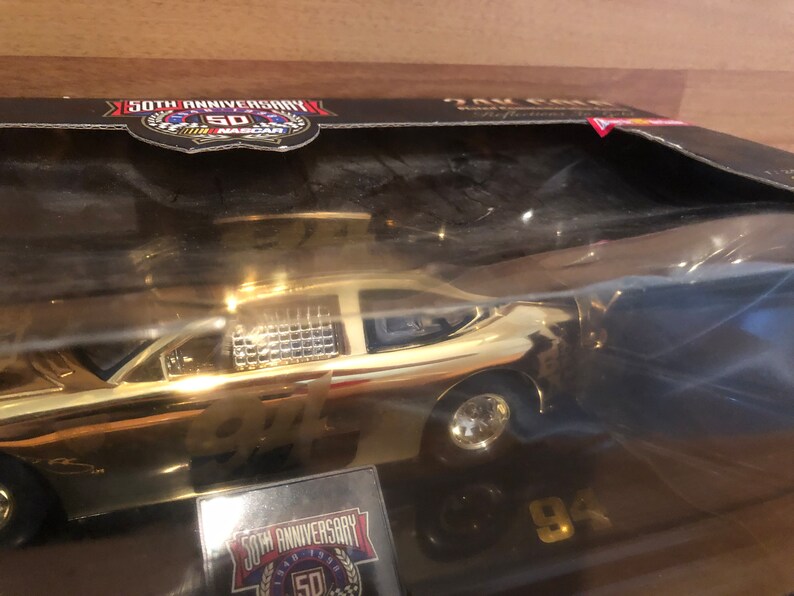 Vintage 1998 Nascar 64 50th Anniversary 24K Gold Plated - Etsy