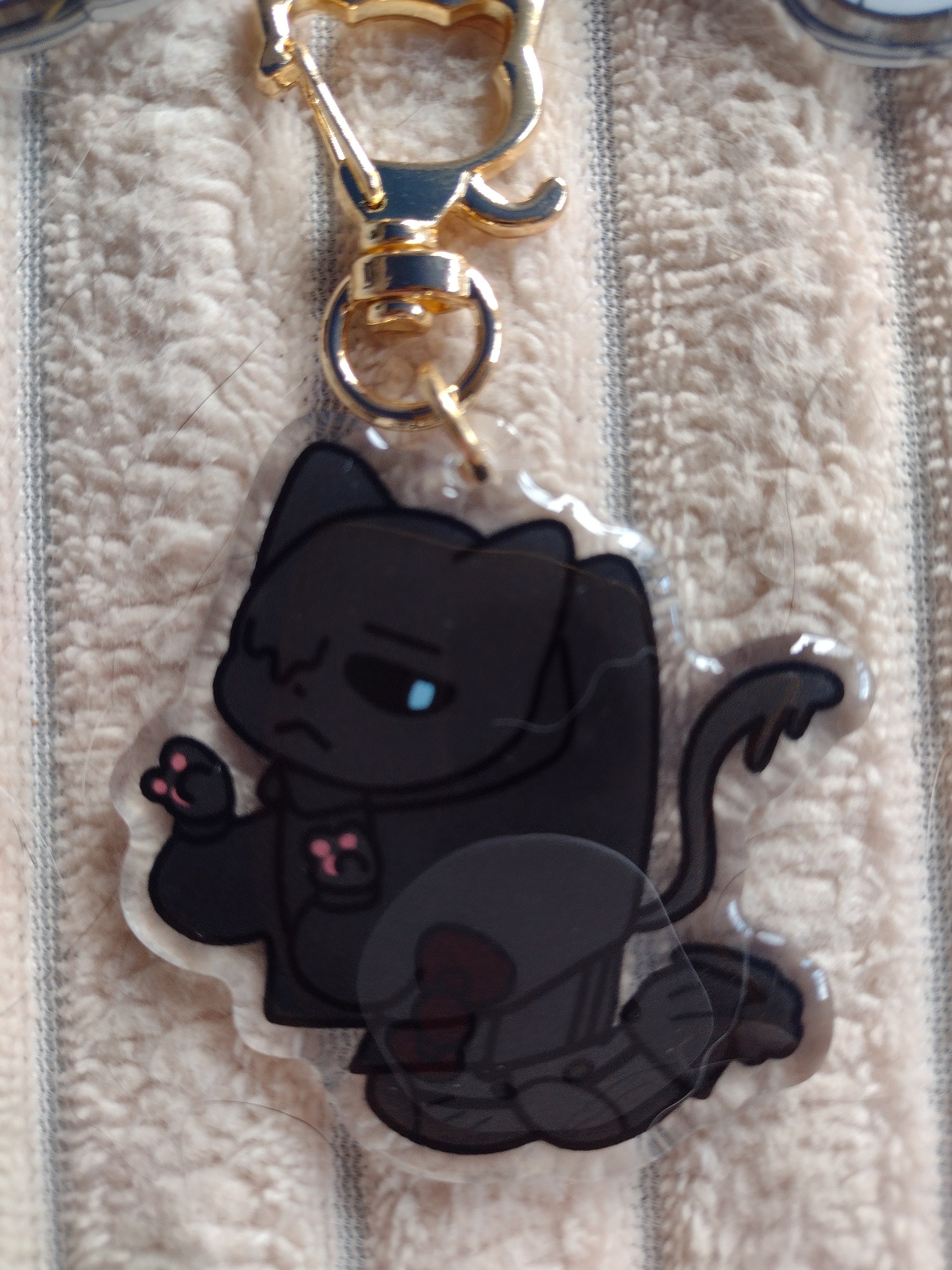 Sans Cat Keychains - Etsy