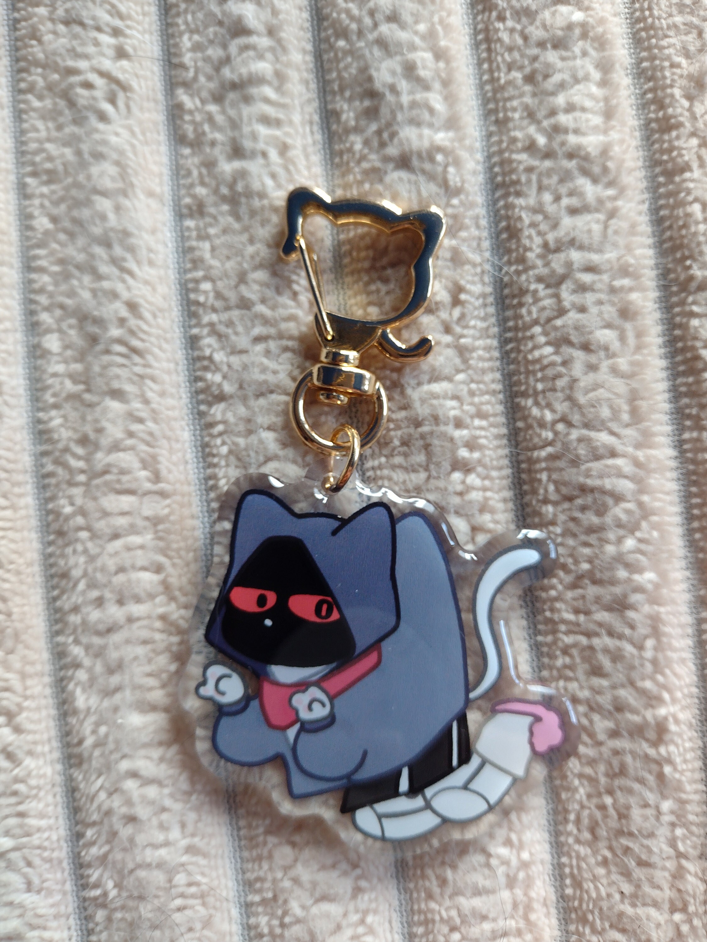 Sans Cat Keychains - Etsy