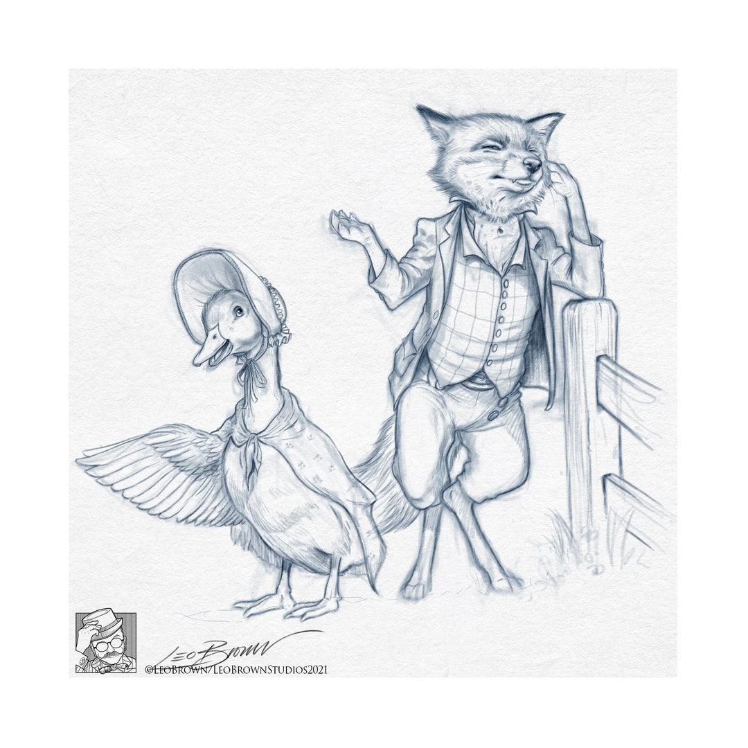 Jemima & Mr Fox - Etsy