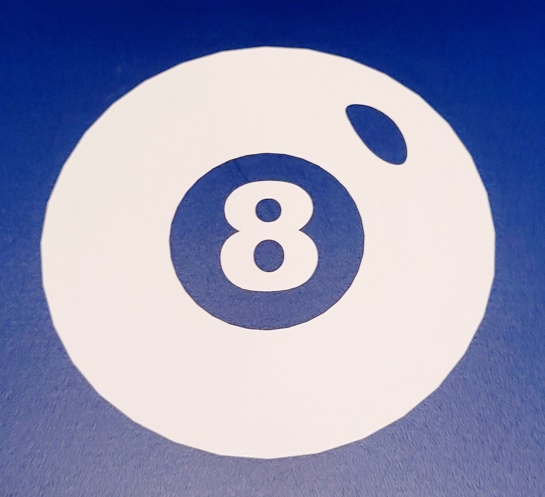 8-ball Pool & Billiard Decal Pool Decal Billiard Decal Pool - Etsy