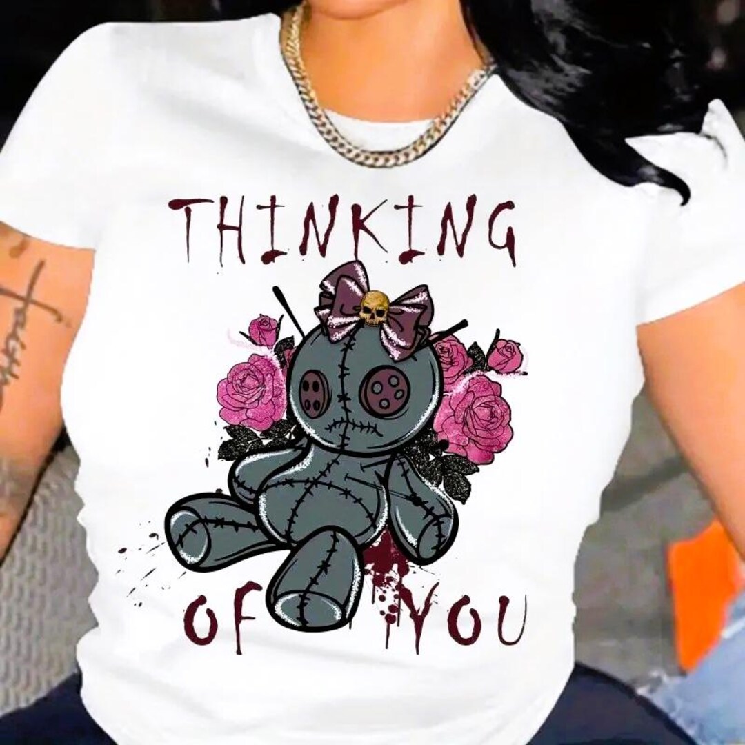 Thinking of You Voodoo Doll T-shirt: Sarcastic Witchy Tee - Etsy