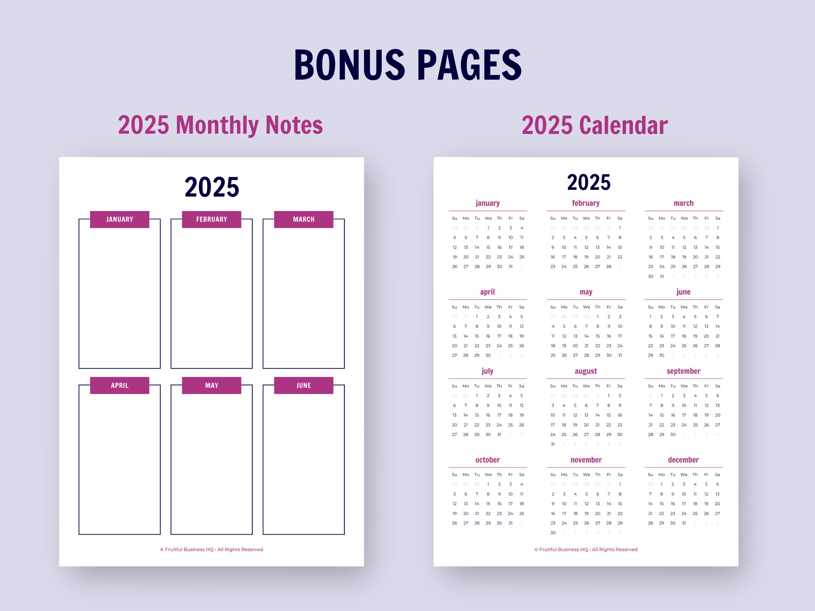 2024 Day-per-page Planner With Note Pages and Future Planning Pages ...