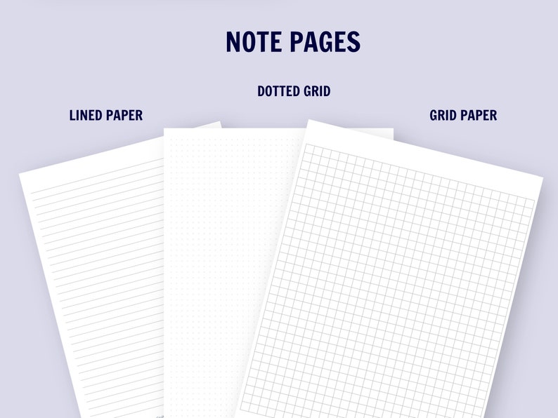 BOLD Calendar Printables Bundle: 2024 & Monthly Calendars With Note ...