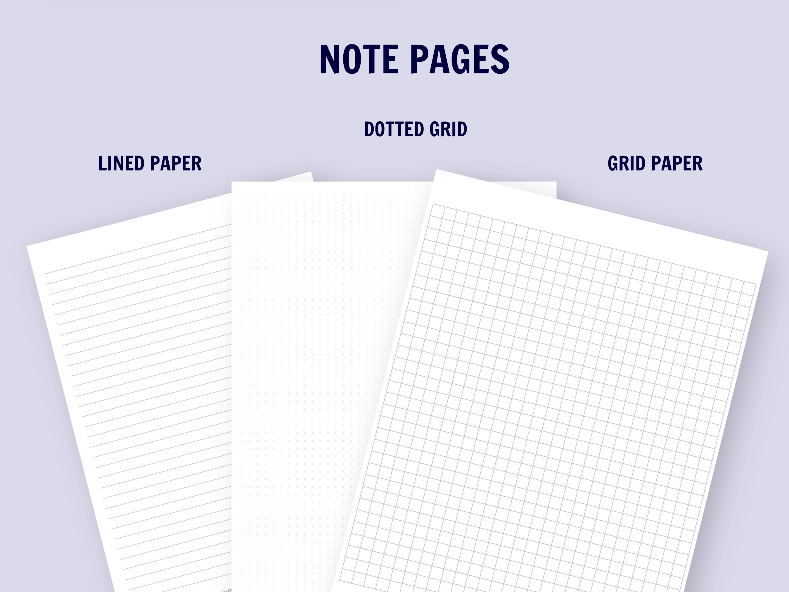 BOLD Calendar Printables Bundle: 2024 & Monthly Calendars With Note ...