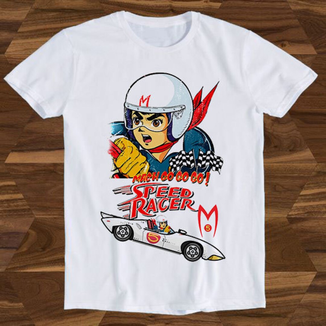 Go Speed Racer Retro Comic Anime Fresh Prince Funny Gift Tee T-shirt ...