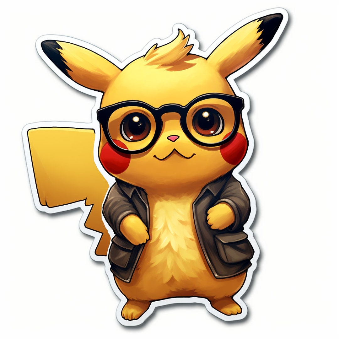Cute Pika Sticker for Laptop, Water Bottle, Note Books - Etsy