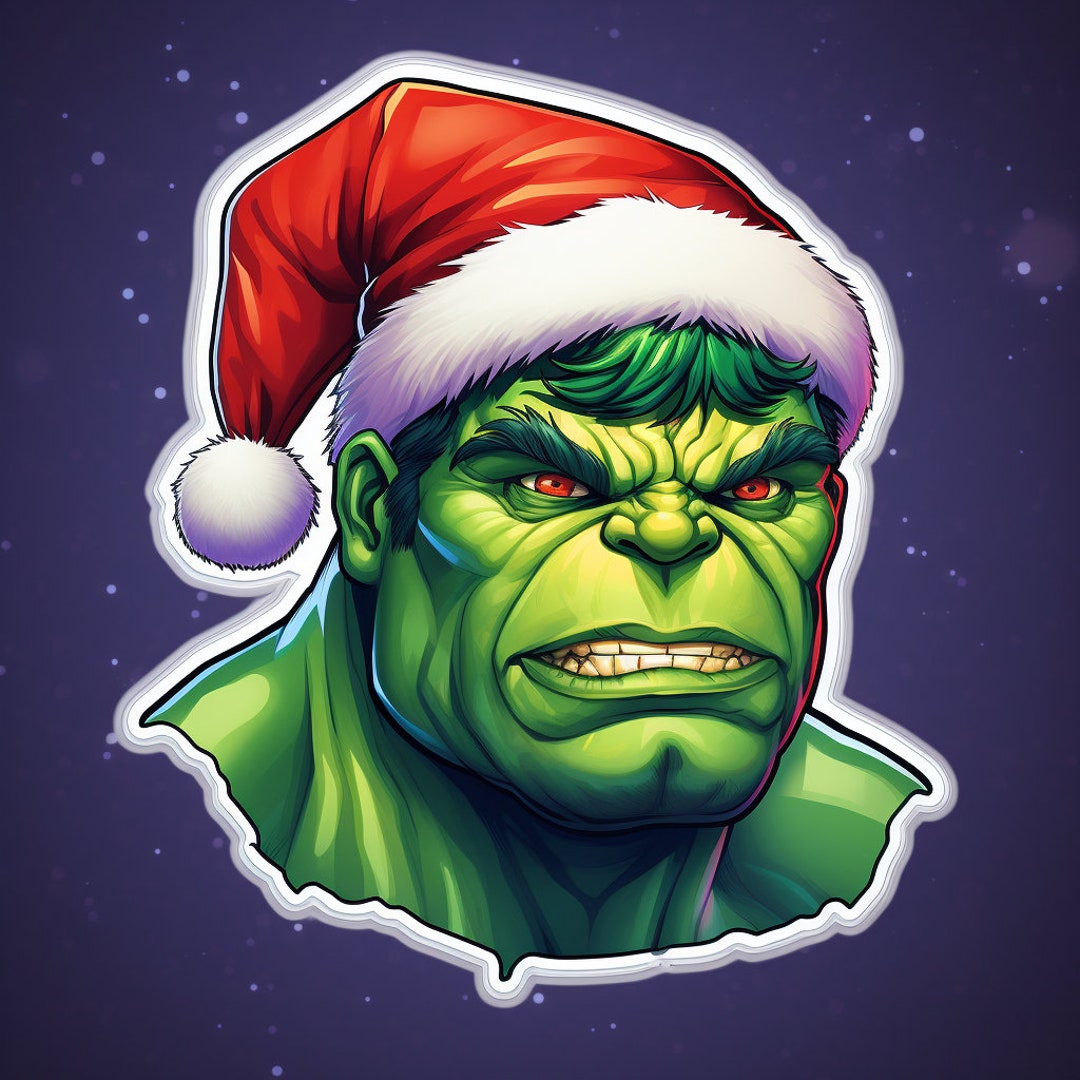 Hulk Limited Edition- Only 10 Avilable Holographic Sticker, Water ...