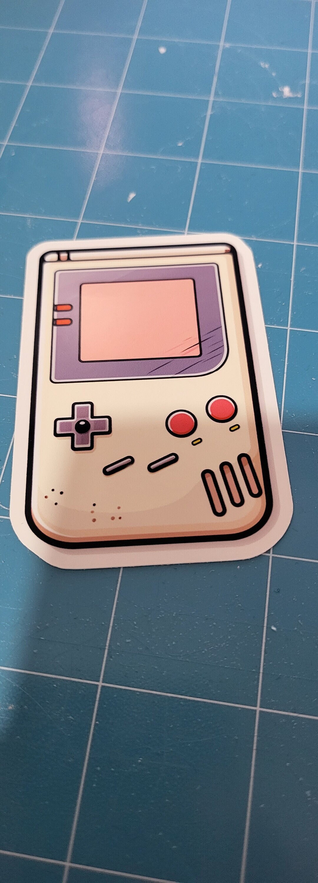 Retro Game Boy Sticker, for Water Bottle, Note Book, Console, Laptop - Etsy