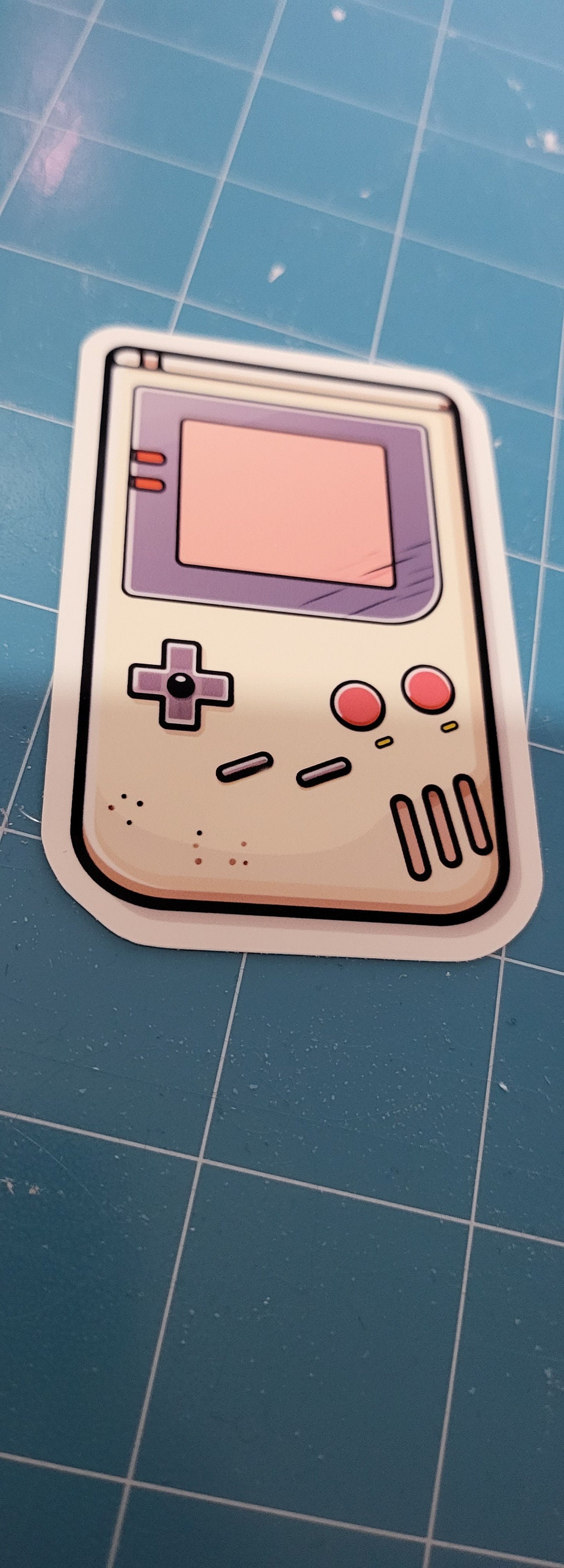 Retro Game Boy Sticker, for Water Bottle, Note Book, Console, Laptop - Etsy