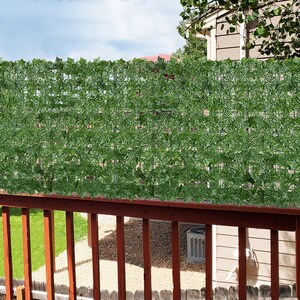 Deck-rail Boston Ivy Fence - Etsy
