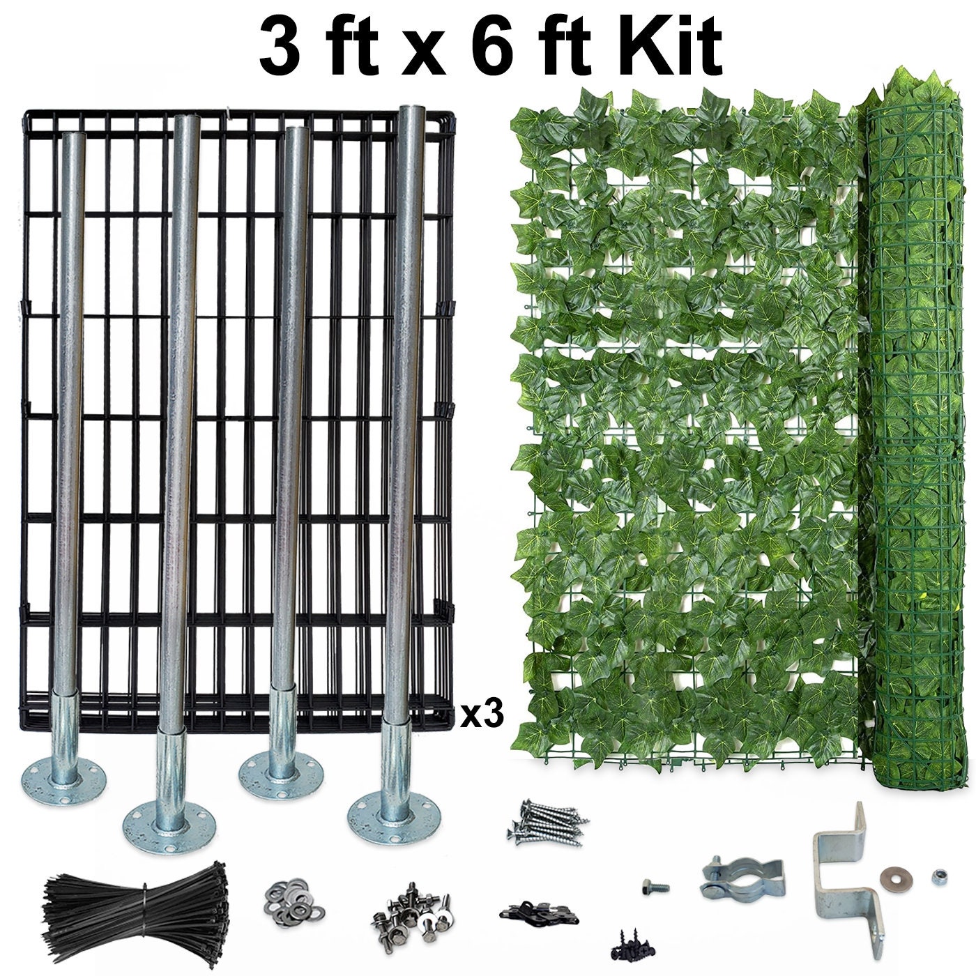 Deck-rail Boston Ivy Fence - Etsy