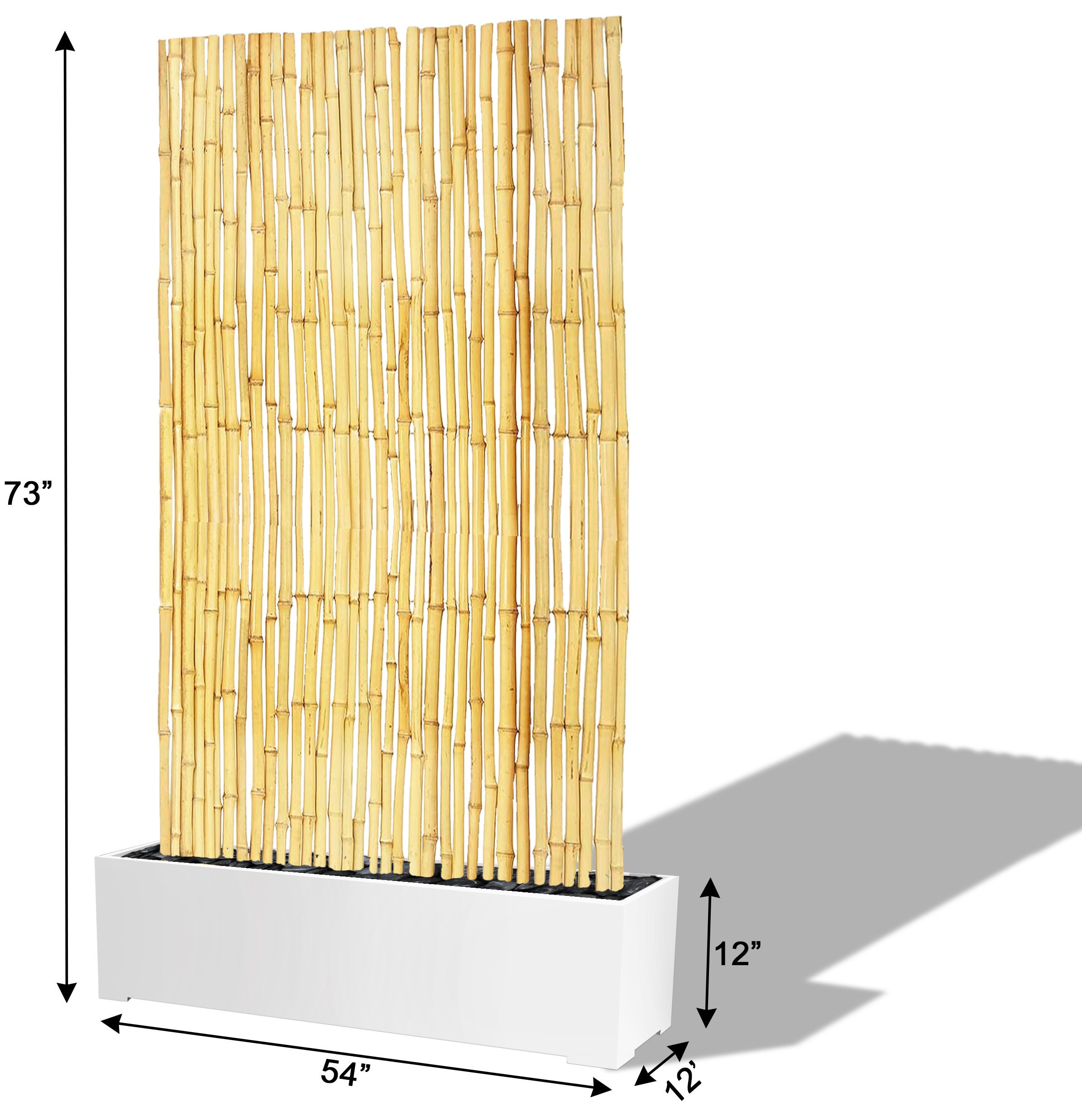 Bamboo Planter Box - Etsy