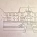Bespoke Custom Hand Drawn Venue Portrait - Etsy