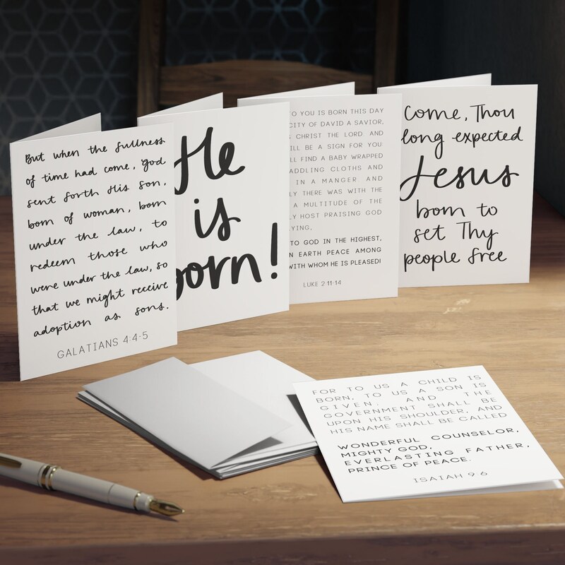 Handwritten Christmas Cards - Etsy