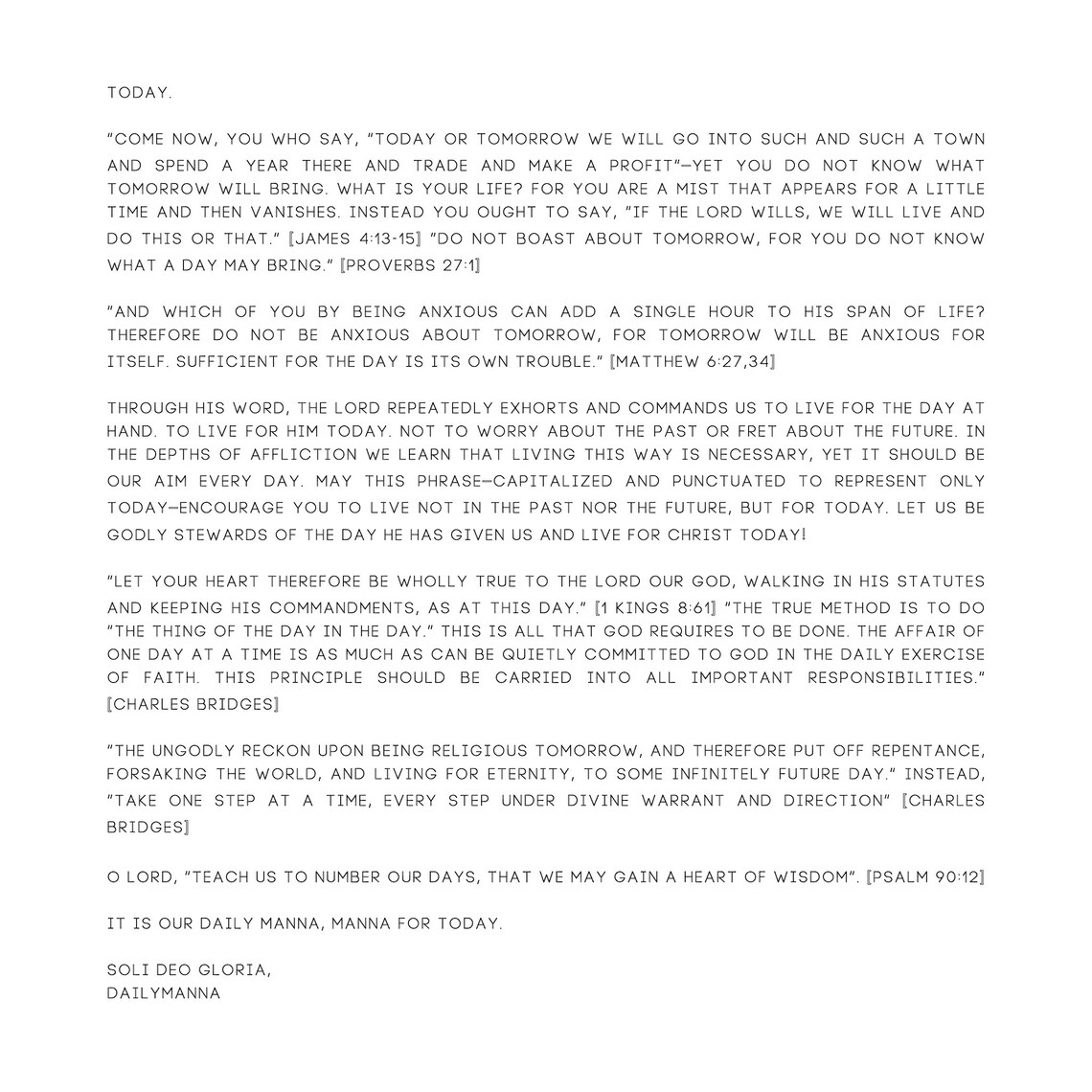 Today. Live for Today Christian Handwritten Framed Poster Bible Verse ...