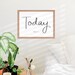 Today. - Live for Today Christian - Handwritten Framed Poster | Bible ...