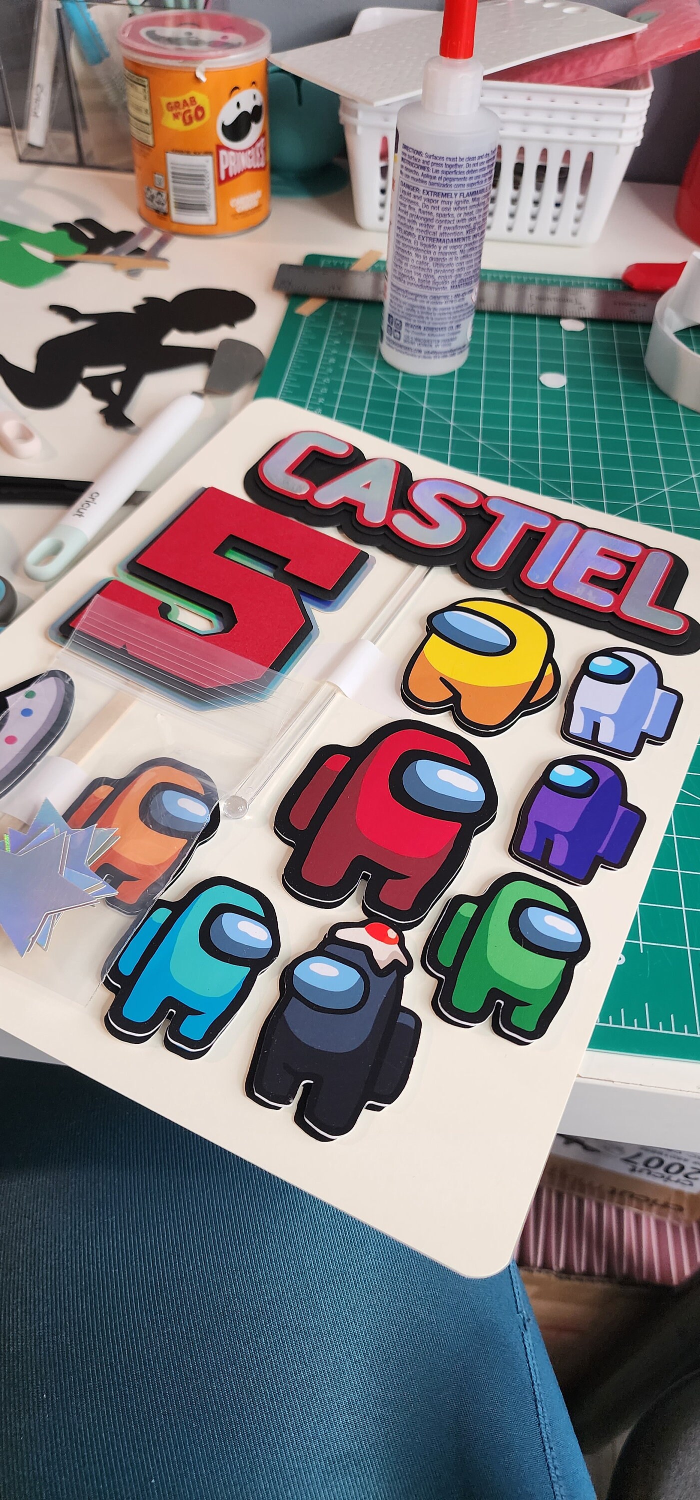 Among Us Cake Topper Personalized Cake Topper - Etsy