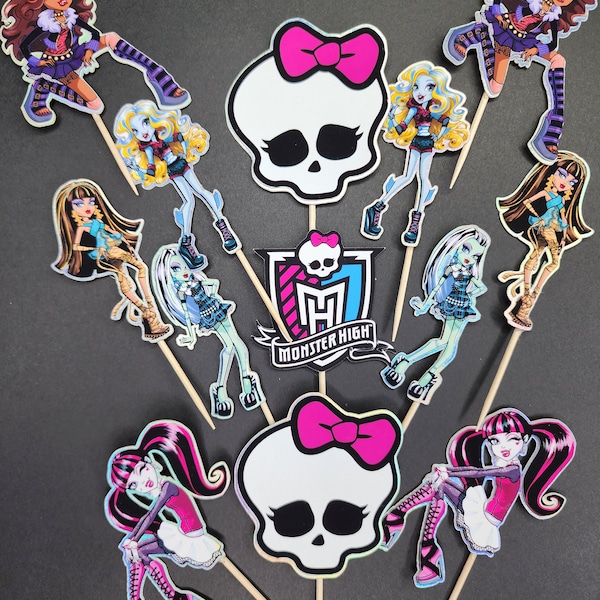 Monster High Skull - Etsy