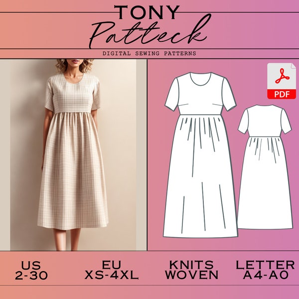 Smock Pattern - Etsy