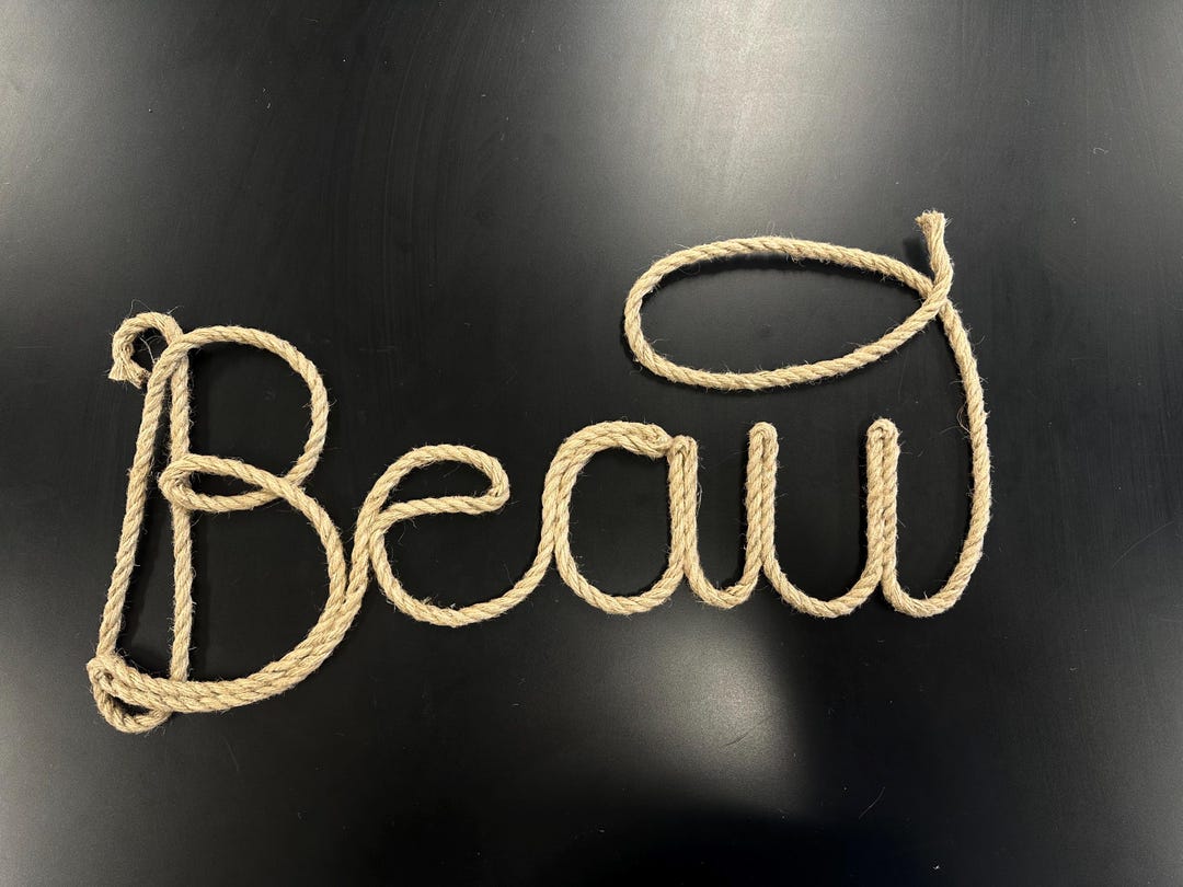 Giant Rope Name - Etsy