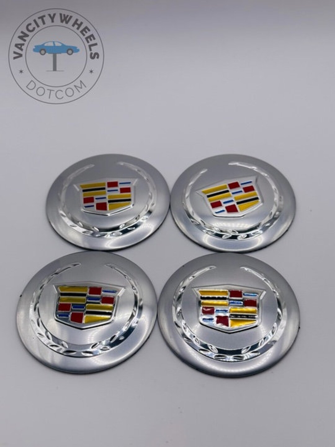 4PCS 56mm Cadillac Stickers Emblems: Unleash the Exquisite - Etsy UK