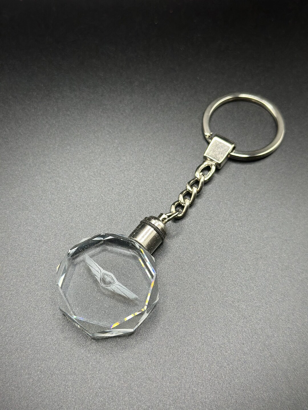 Genesis Logo LED Crystal Light Cute Keychain Gift for Car Lovers - Etsy